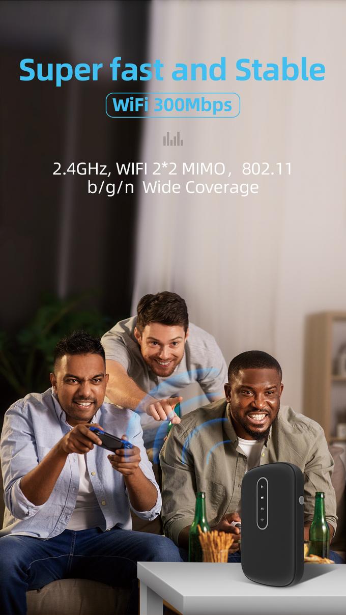 2.4GHz Portable WiFi Modem With Sim Card Slot 4G Mobile Hotspot LTE ...