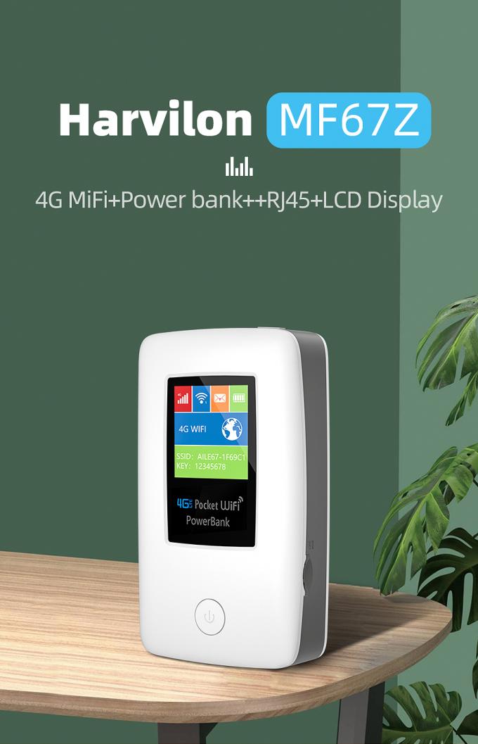 5000mAh Portable 4G WIFI Router With RJ45 Wan Lan Port