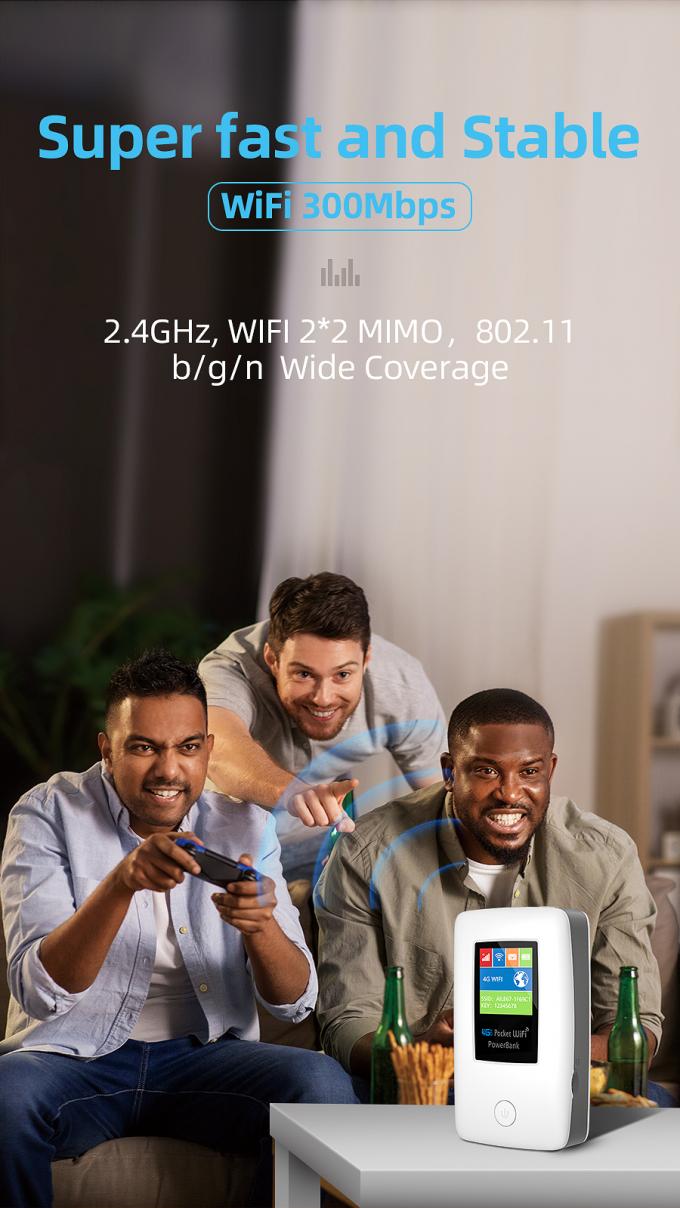 5000mAh Portable 4G WIFI Router With RJ45 Wan Lan Port