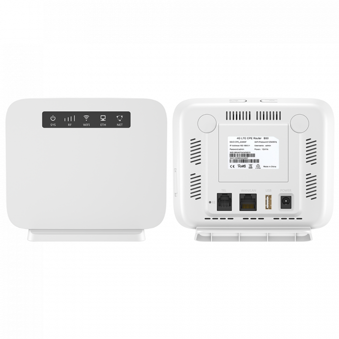 VoLTE CAT 4 1000Mbps Ethernet CPE 4G Wireless Router