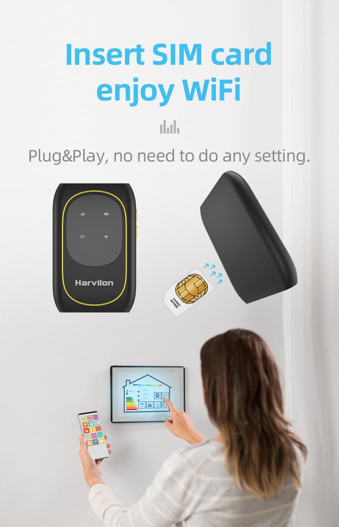 300mbps 3G 2G Portable 4G WIFI Router With Removable Battery