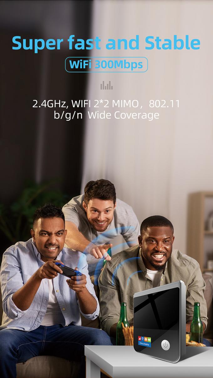 MiFi Unlock 4G Pocket Wifi Router For Home 2700mAh-3000mAh