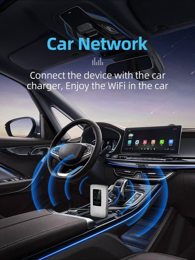 5000mAh 4G Wireless Pocket Router With RJ45 Wan Lan Port