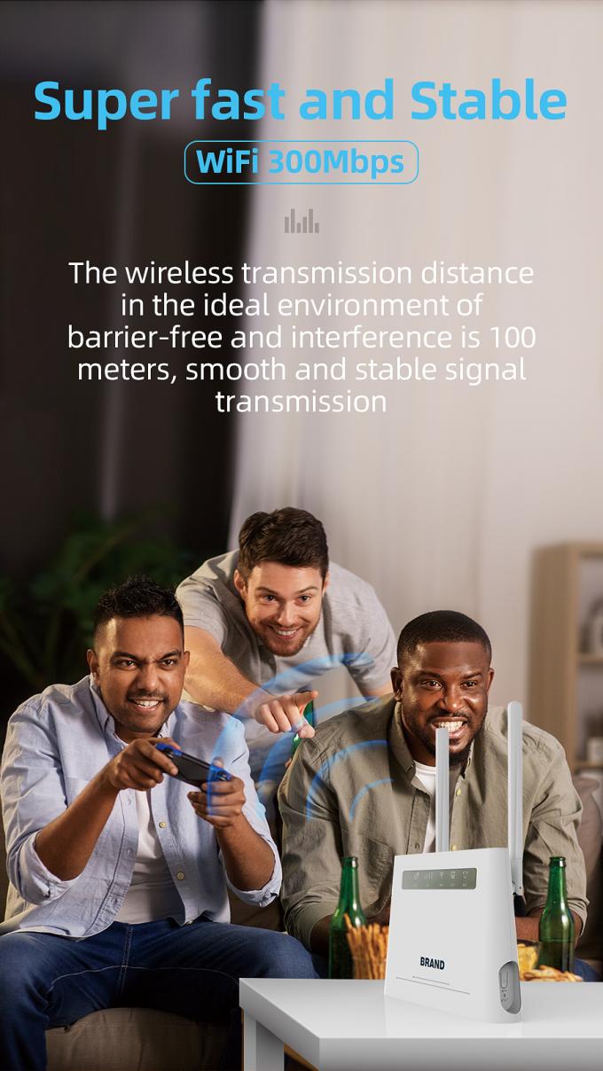 Mobile 150Mbps 4G Lte Indoor Router With SIM Card Slot