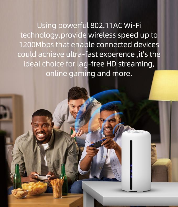 2.4GHz 5G NR 5Ghz Wifi Modem Router N1 N41 N77 N78 N79