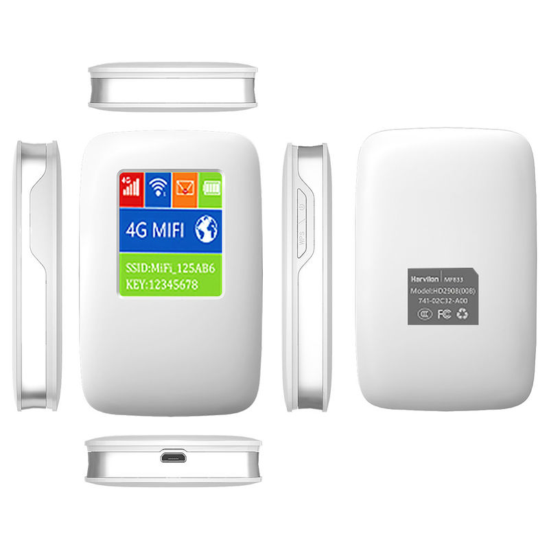 3G 2G 4G Lte MiFi Router With SIM Card Slot For Travel , Pocket Wifi ...